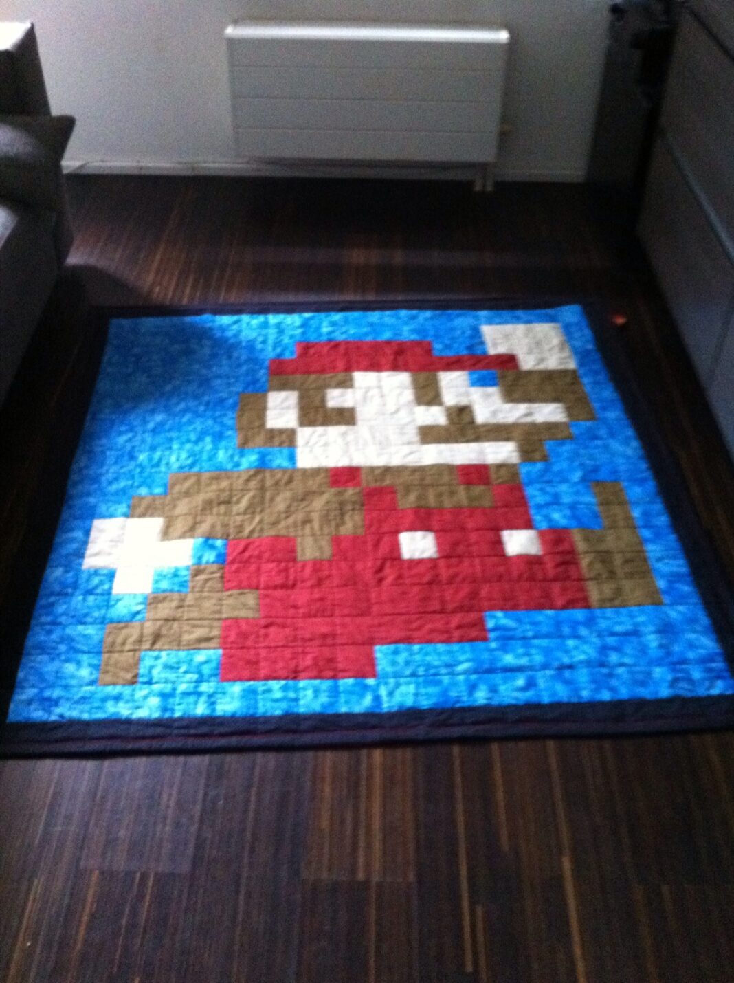 Crafting Nostalgia: Your Guide to the Super Mario Quilt - Granny ...